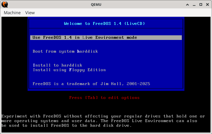 Tiny programming with FreeDOS: Just a kernel, shell, editor, and ...